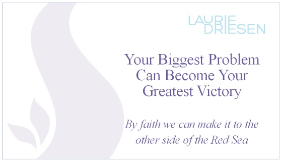 Your Biggest Problem Can Become Your Greatest Victory – Laurie Driesen